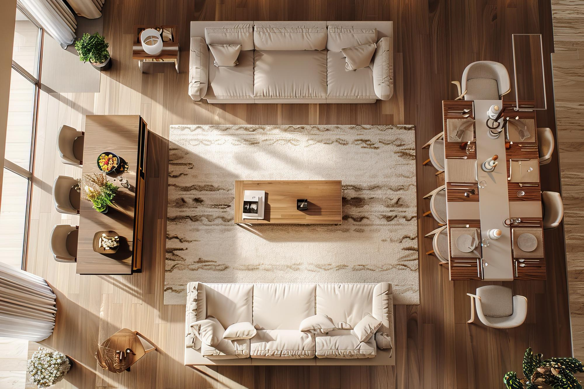 Teknik Efektif Mengatur Tata Letak Furnitur di Ruang Tamu - Renova.co ...